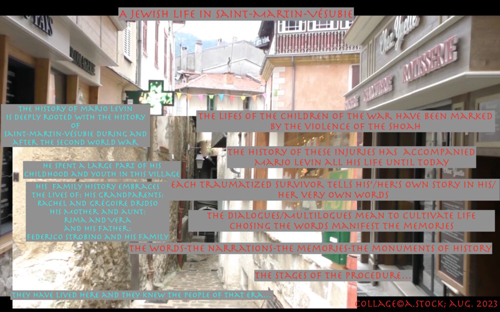 Annette Stock about the history of Mario Levin and his family Dridso-Levin - AME 43